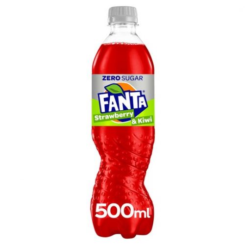 Fanta Zero Strawberry & Kiwi 500ml (12uds) – Distribucion Americanmarket